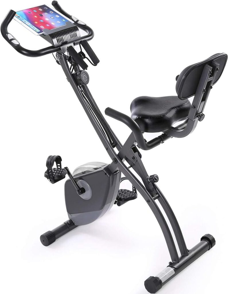 Exercise Bike Folding Stationary Bike Review